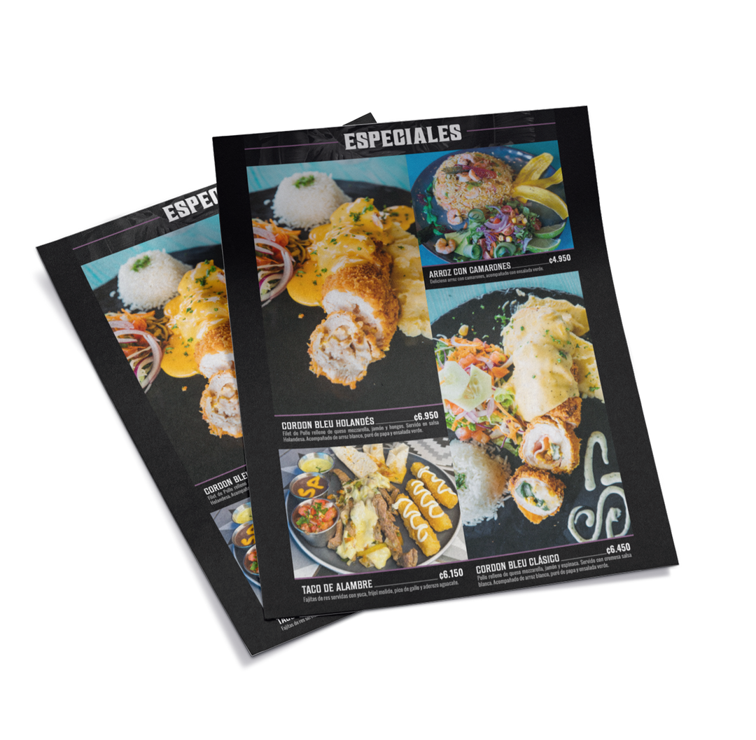 Menú#N#– Santo Pecado Costa Rica